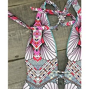 Swim | Deep V Neck One Piece | Poshmark